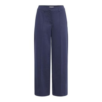 Ichi Ichi - Pantalon - Femme - Pantalons - Bleu - Taille: 44 FR