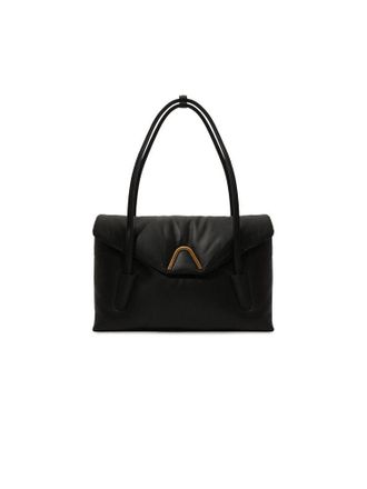 Coccinelle Womens Shoulder Bag Black Cow Leather - Shoulder-Bags