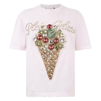 Philipp Plein Damen, Oberteile, Rosa, MGr&ouml;&szlig;e