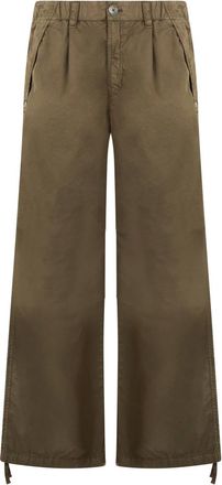 Herno Homme, Pantalons, Brun, Taille: S Pantalon Large en Coton