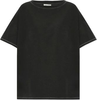 American Vintage Femme, Tops, Gris, Taille: 36/38 FR Pymaz Oversize T-shirt