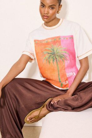 Lipsy T-Shirt Lipsy Oversized Fit T-Shirt, Regular (1-tlg)