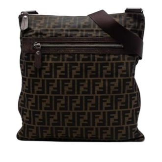 Fendi Pre-owned Canvas Crossbody Bag - - Pre-owned - Damen - Braun - ONE SIZE