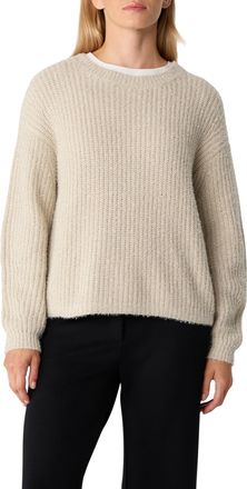 Comma Weicher Pullover mit Glitzergarn