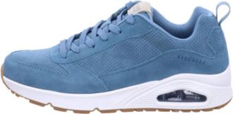 Skechers Homme, Chaussures, Bleu, Taille: 41 EU Chaussures D&eacute;contract&eacute;es &agrave; Lacets en Bleu