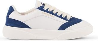 Casablanca Baskets basses en cuir et coton