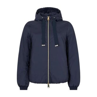 Herno Kapuzenjacke mit Wattierung - - Jackets - Damen - Blau - S