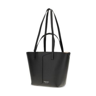 Emporio Armani 1981 Ledertasche - - Bags - Damen - Schwarzk - ONE SIZE