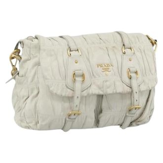 Prada Pre-owned Vintage Schultertasche - - Pre-owned - Damen - Beige - ONE SIZE