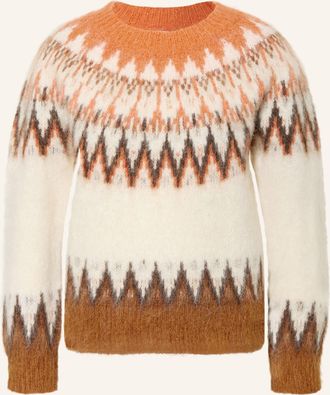 Darling Harbour Darling Harbour Pullover Mit Alpaka weiss