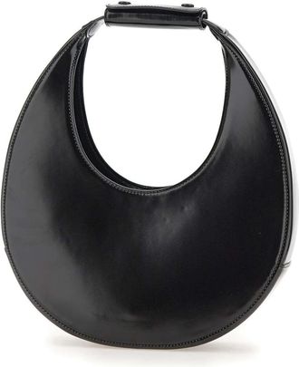 Staud Hobo Bags - Moon Shoulder Bag - Leather - Black - Gr. unisize - in Schwarz - für Damen