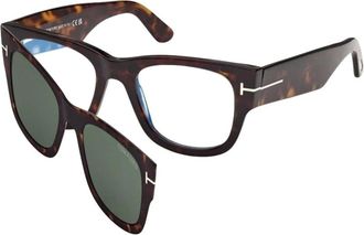 Tom Ford Homme, Accessoires, Brun, Taille: 51 MM Optical Frame