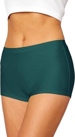 Merry Style Short de Bain Sport Vêtements dÉté Femme L23L1 (Vert Foncé (70031), FR 60 = DE 58)