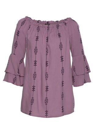 Lascana Damen Carmenbluse