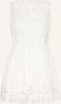 Self Portrait Self-Portrait Kleid Mit Lochspitze weiss