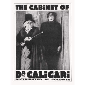 Fabulous Plakat Alte Serien Poster das Kabinett des Dr. Caligari Theater Retro Vintage 30x44cm