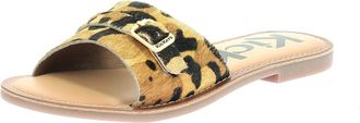 Kickers Damen Kick Diwana Flipflop, Camel Leopard, 38 EU
