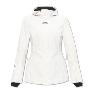 Balenciaga Skijacke mit Logo - - Sport - Damen - Wei&szlig; - XS