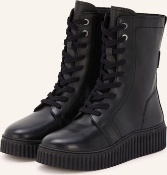 Marc O'Polo Marc Opolo Schnürstiefelette Bianca schwarz