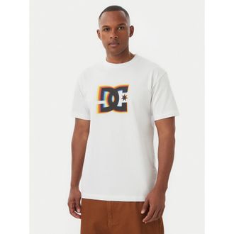 DC T-Shirt Tracer Star Hss ADYZT05444 Wei&szlig; Heritage Fit