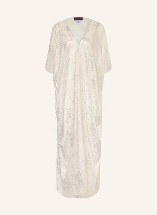 Talbot Runhof Talbot Runhof Cape Mit Glitzergarn weiss