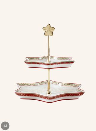 Villeroy & Boch Etagere Ilex Winter Bakery Delight rot