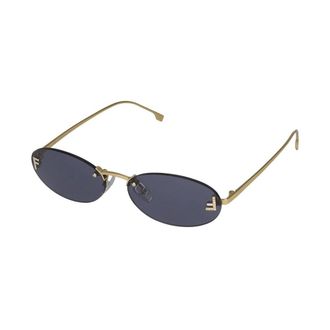 Fendi First Crystal Sonnenbrille - - Accessories - Damen - Gelb - 54 MM