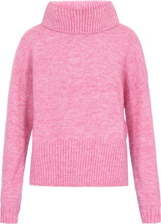 Mymo Pullover Frauen rosa Melange