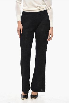 Givenchy Monogram Design Knitted Pants Größe M