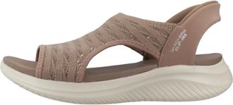Skechers Femme, Chaussures, Brun, Taille: 37 EU Ultra Flex 3.0 Sun Sandales