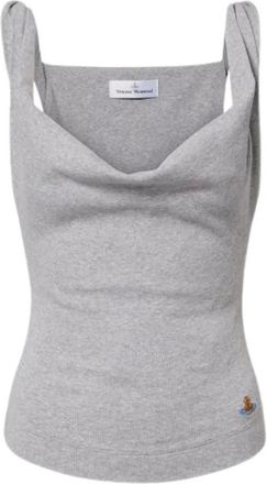 Vivienne Westwood Femme, Tops, Gris, Taille: 42 FR Anna Top