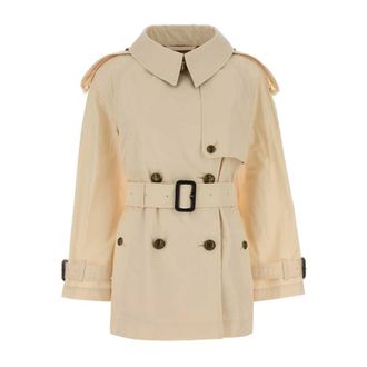Burberry Fitzrovia Trenchcoat - - Coats - Damen - Wei&szlig; - S
