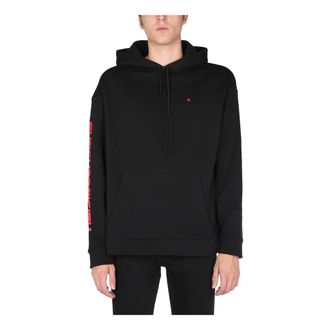 Raf Simons Herren, Sweatshirts & Hoodies, Schwarzk, MGr&ouml;&szlig;e