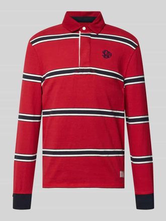 Superdry Regular Fit Poloshirt mit Logo-Stitching