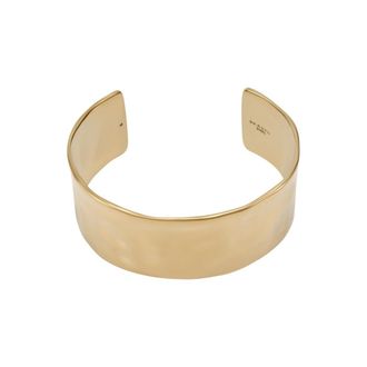 Skagen Damen Edelstahl und Halbedel mit Manschette Armreif