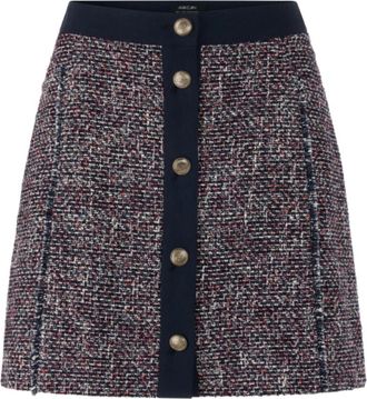 Marc Cain Tweed Minirock - - Skirts - Damen - Grau - M