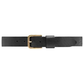 Depeche Depeche - Ceinture Jeans Vintage Noir/Laiton - Femme - Accessoires - Noir - Taille: 95 CM