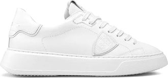 Philippe Model Temple Low - Homme - Chaussures - Blanc - Taille: 45 EU