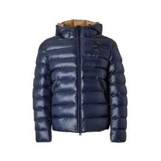 Blauer Adams Steppjacke - - Jackets - Herren - Blau - 3XL