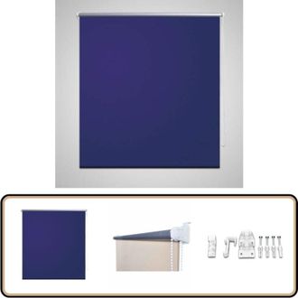 vidaXL Verdunkelungsrollo 140 x 175 cm - Verdunkelung Rollo - Raffstore - Vorhang - Fensterrrollo - Schlafzimmer Rollo