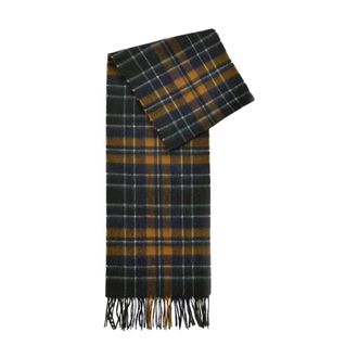 Barbour Kariertes Tartan Schal Wald/Bronze Braun - - Accessories - Damen - Mehrfarbig - ONE SIZE