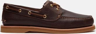Timberland Handgefertigter Bootsschuh f&uuml;r Herren in Dunkelbraun, Herren, Braun, Gr&ouml;&szlig;e