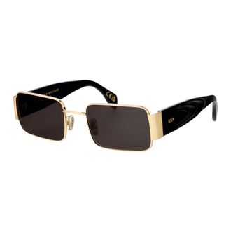 Retro Superfuture unisex, Accessoires, Noir, Taille: 53 MM Lunettes de soleil noires avec style Z