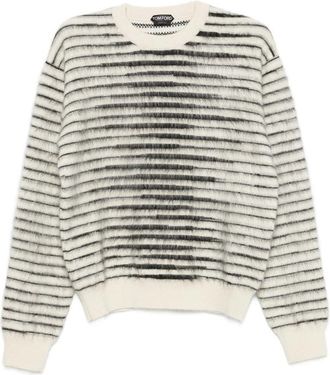 Tom Ford Striped Crew-neck Sweater