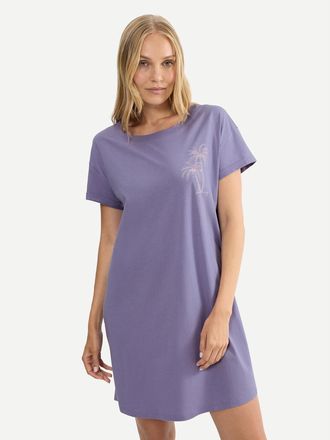 Triumph Nachthemd 10221117 Violett Relaxed Fit