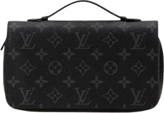 Louis Vuitton Portefeuille Vintage Pre-owned en Toile - Homme - Pre-owned - Noir - Taille: ONE Size