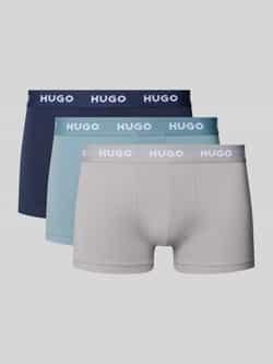 HUGO BOSS Slim Fit Trunks aus Baumwoll-Mix im 3er-Pack Modell PACK