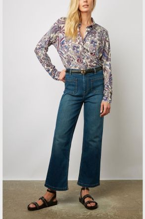 Gerard Darel Jean droit 7/8 &agrave; poches - CATALINA - Jeans