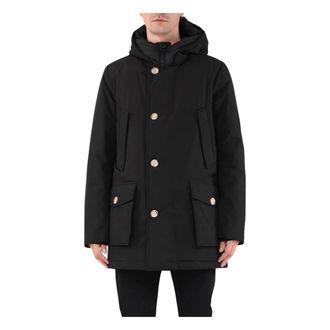 Woolrich Parka Arctique avec Capuche Amovible - Homme - Manteaux - Noir - Taille: XL
