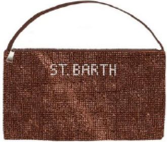 MC2 Saint Barth Femme, Sacs, Brun, Taille: ONE Size Mini Bag Strassy